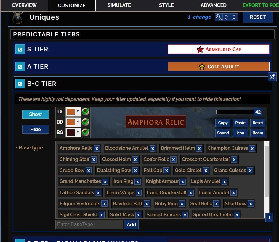 PoE 2 Loot Filter Guide (How to Use Filterblade)